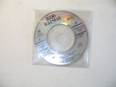 Mini CD Single CD3 3" Tiny JULIO IGLESIAS WORDS & MUSIC MY LOVE w ...