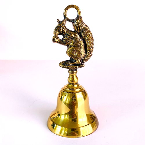 Brass Squirrel Bell England Vintage 5.5 Inches Tall | eBay