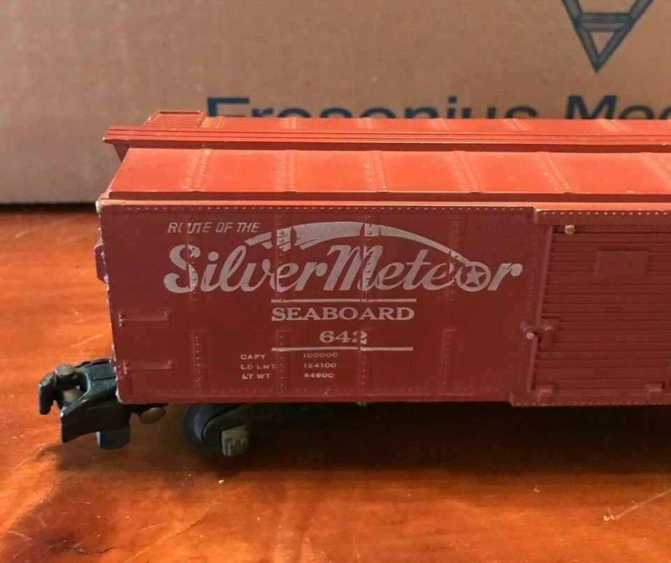 American Flyer Model 642 "Silver Meteor" Seabord Boxcar | eBay