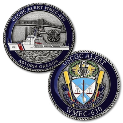 US Coast Guard Cutter USCGC Alert WMEC 630 Challenge Coin | eBay