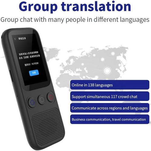 Language Translator Device Voice Translator Offline Support 138 ...