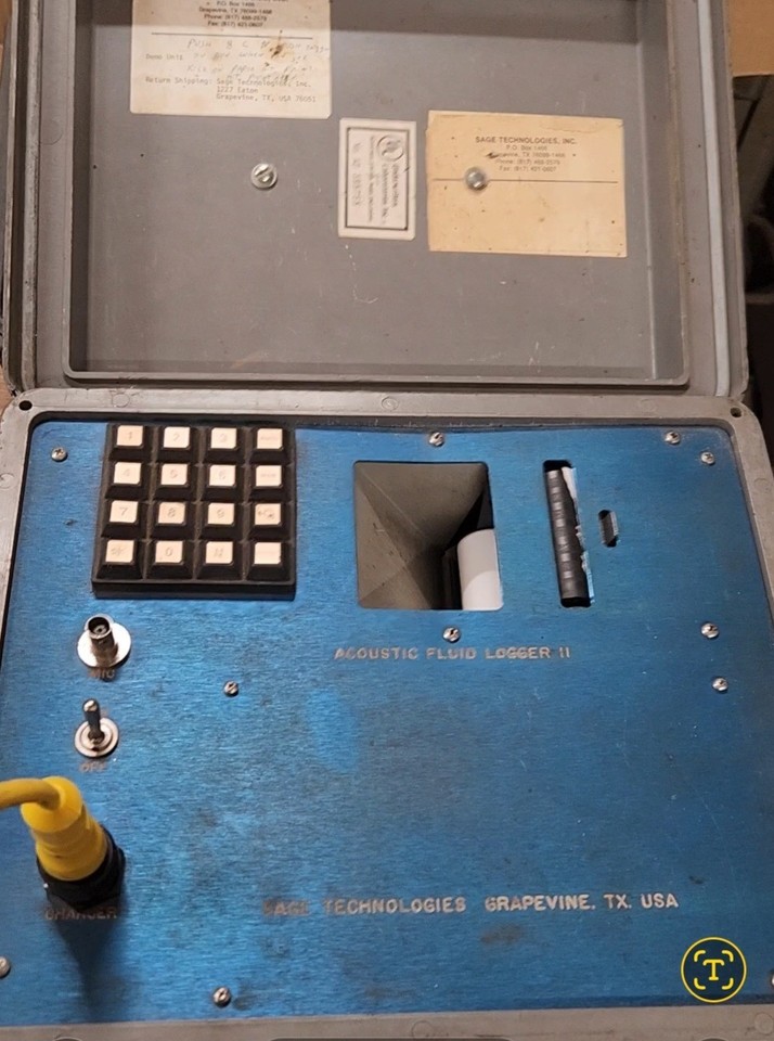 Acoustic Fluid Logger II & Pressure Pulse Gas Gun Oilfield Sage technologies | eBay