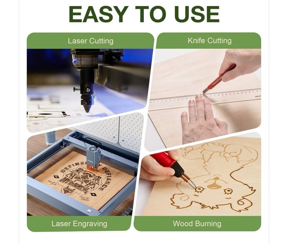 C5 Laser Engraver ,10W Laser Engraving Cutting Machine For Wood ...