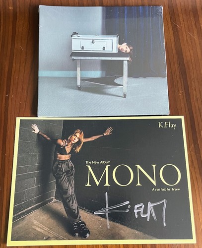 K Flay - MONO CD with Signed / Autographed post card | eBay
