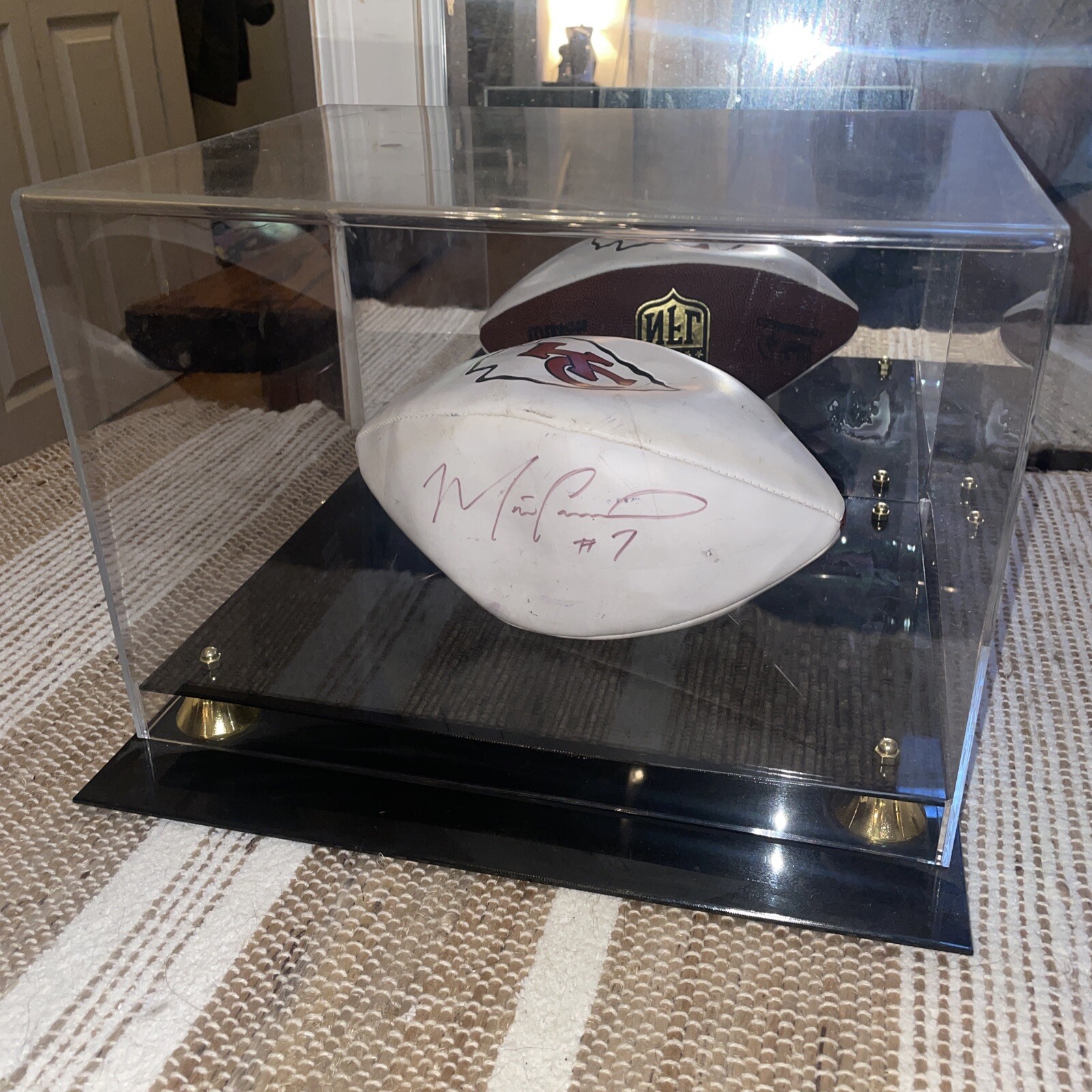 AUTHENTIC Signed Kansas City Chiefs Football - #7 Matt Cassel | eBay