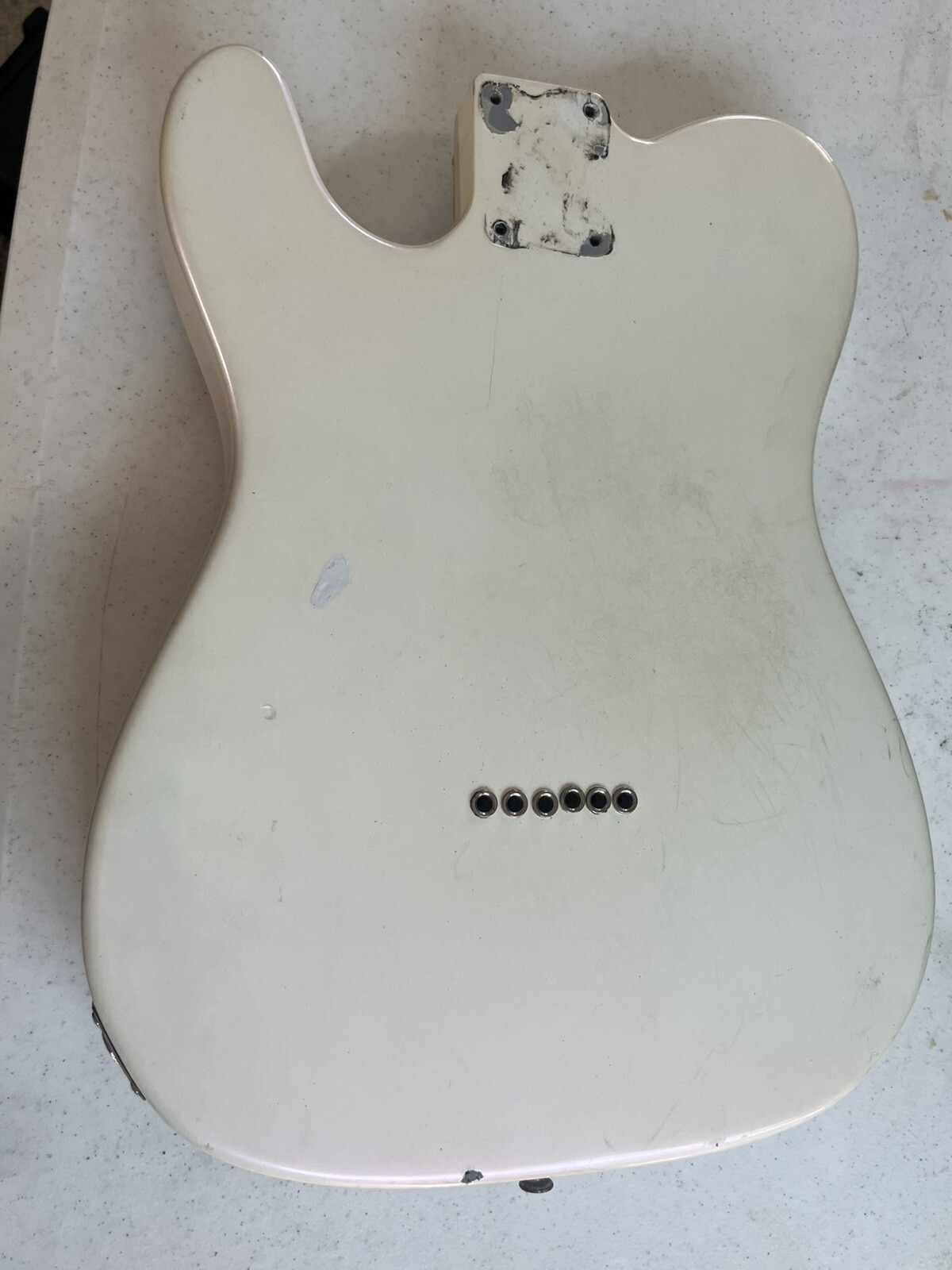 1983 Fender Telecaster? Project Guitar With 1971 Telecaster Parts. NR ...