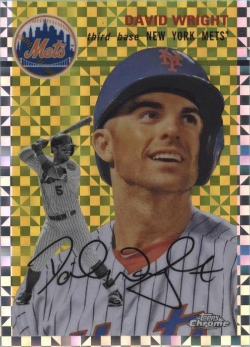 2023 Topps Chrome Platinum Anniversary - David Wright #492 X-Fractor ...
