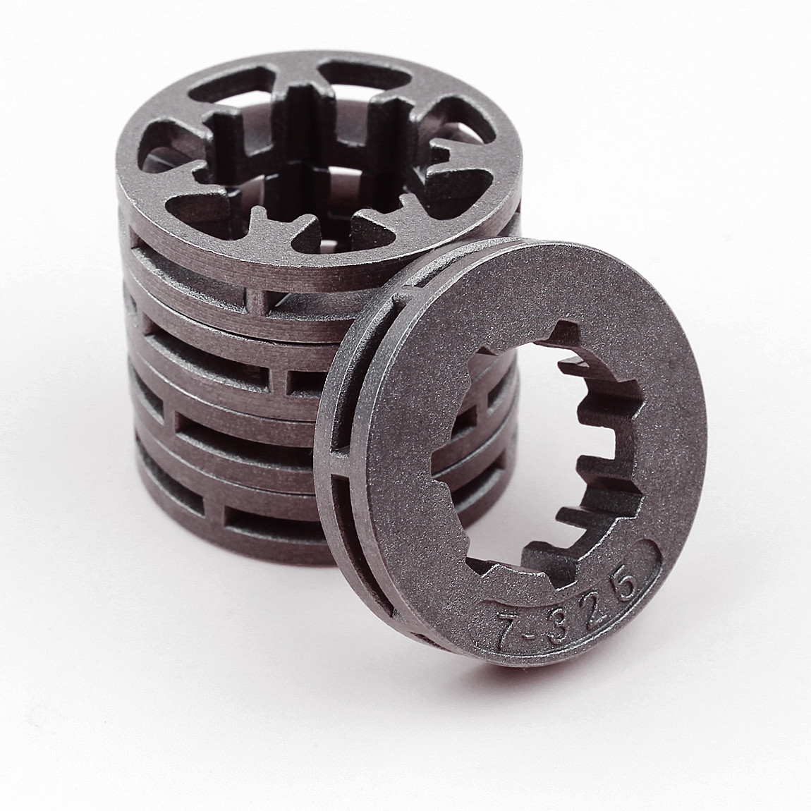 .325" 7T Mini Spline 17mm Sprocket Rim For Stihl MS391 MS311 MS290 ...