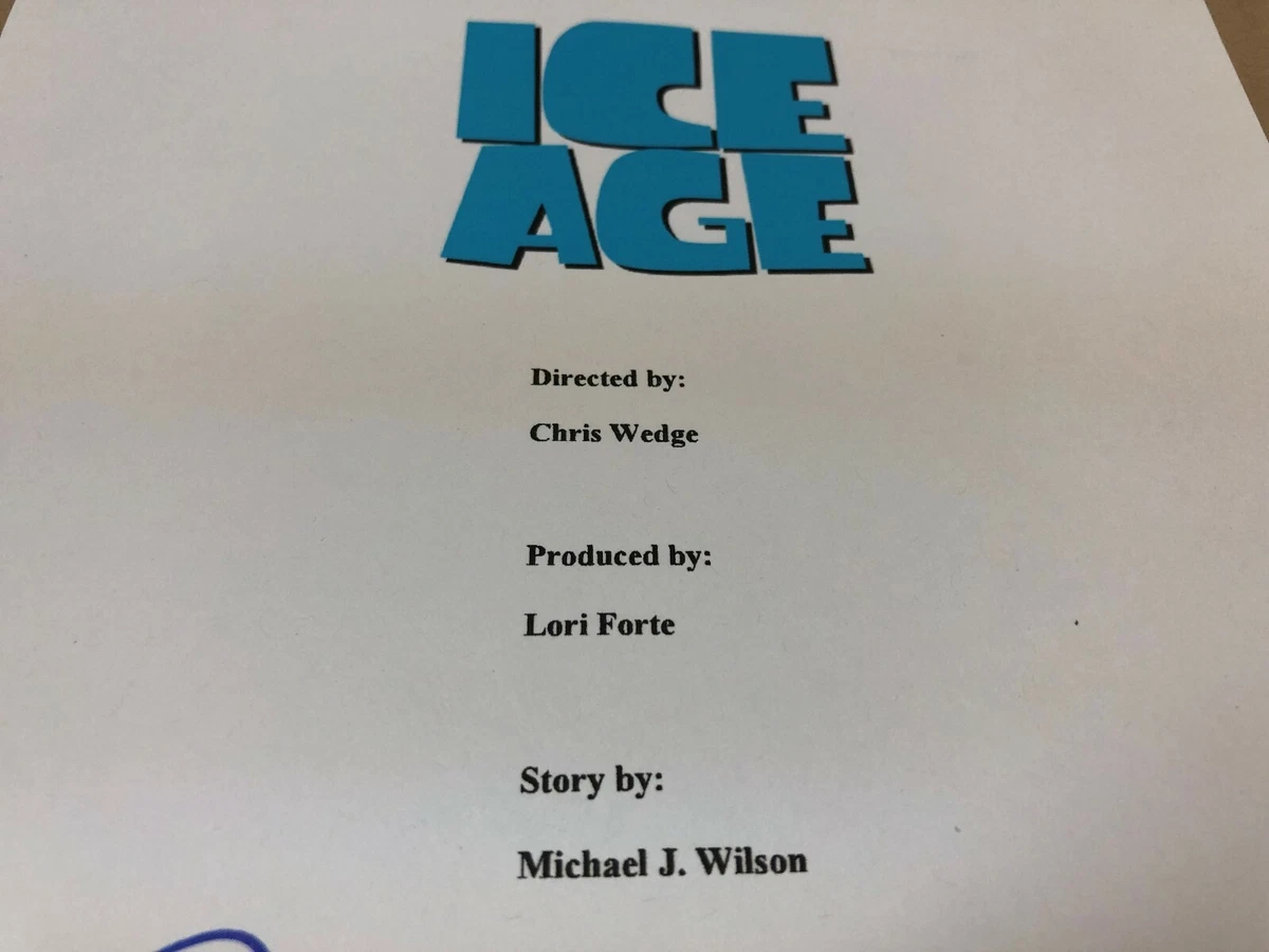 Ice Age 3 Script