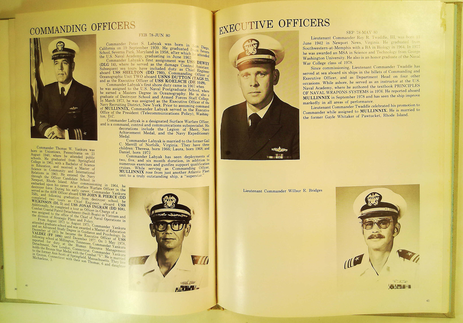 USS Mullinnix (DD-944) 1980 Middle East Cruise Book Navy Deployment ...