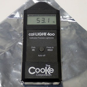 COOKE CAL-LIGHT 400 CALIBRATED PRECISION LIGHTMETER 40,000 FC / 40,000 ...