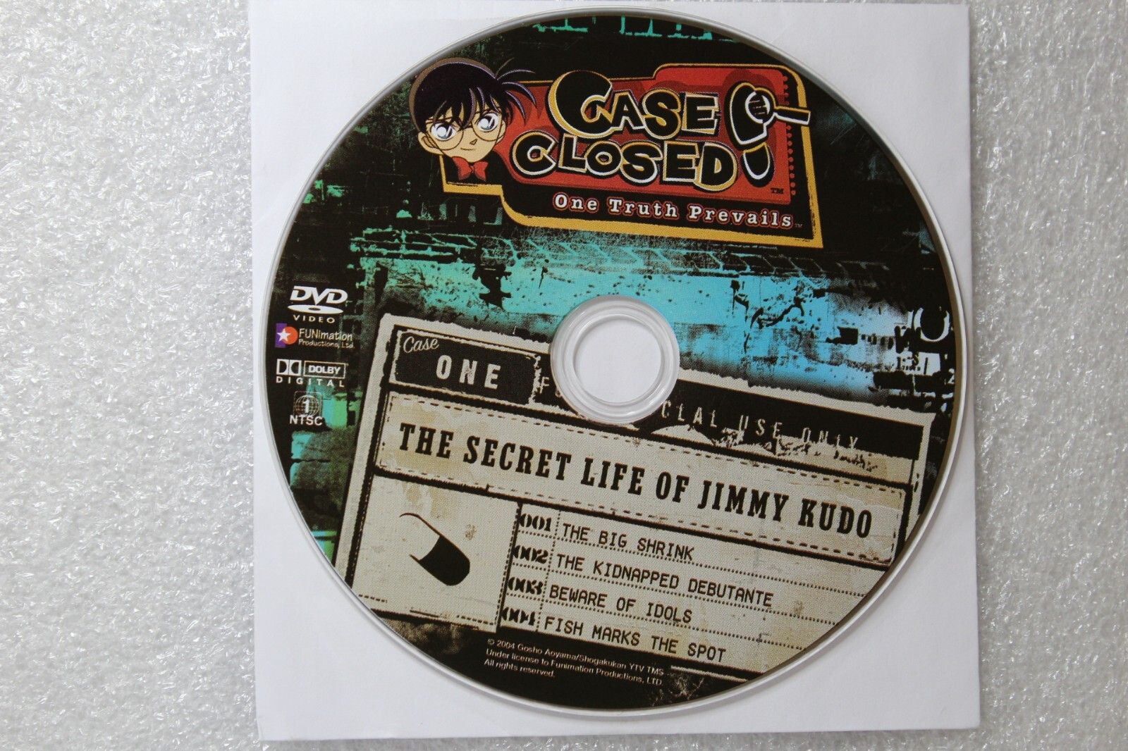 Case Closed The Secret Life of Jimmy Kudo DVD 704400078026| eBay