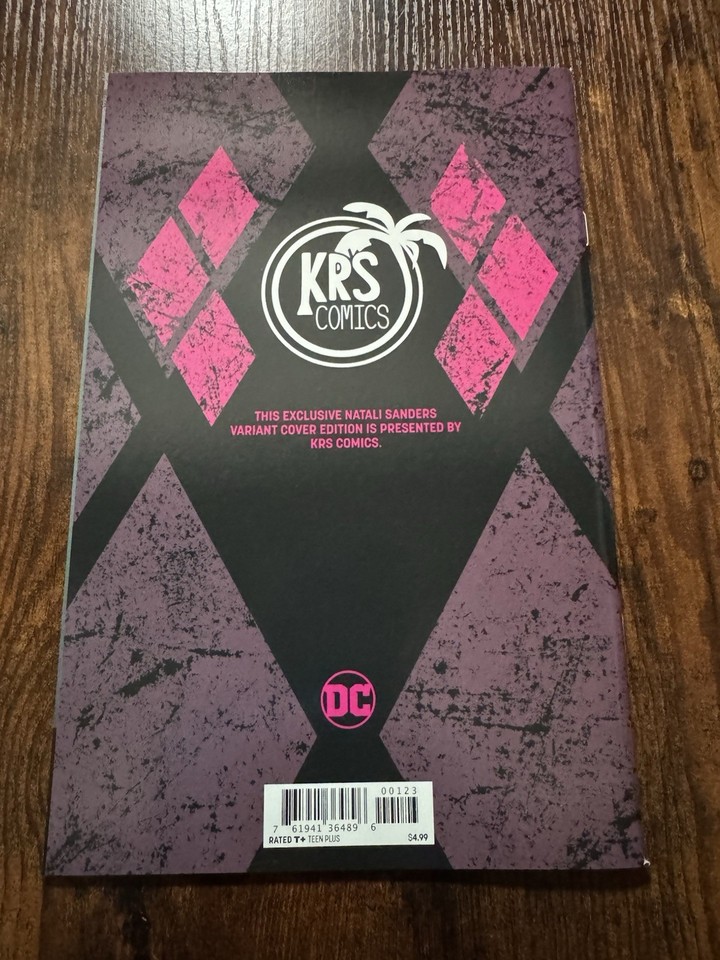Harley Quinn's Villain of the Year 1 Krs Comics Natali Sanders Trade ...