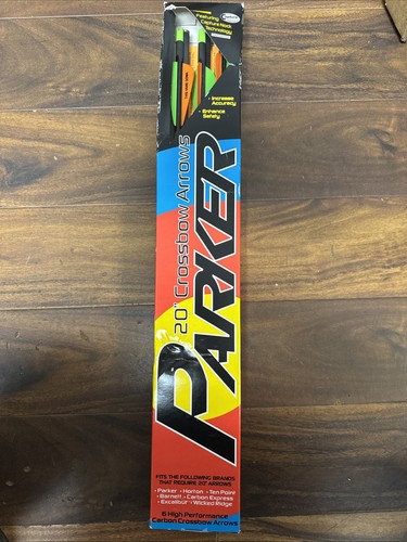 PARKER 20" CROSSBOW ARROWS WITH CAPTURE NOCKS - OEM PARKER ARROWS 400 ...