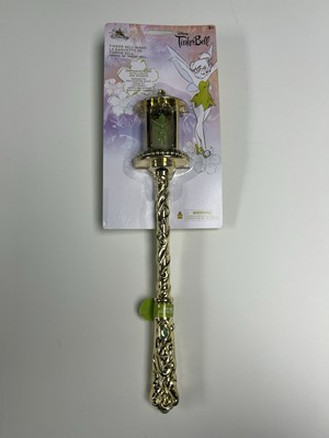 Disney Parks Tinkerbell Wand Fairy Gold 14" Light Up Sounds | eBay