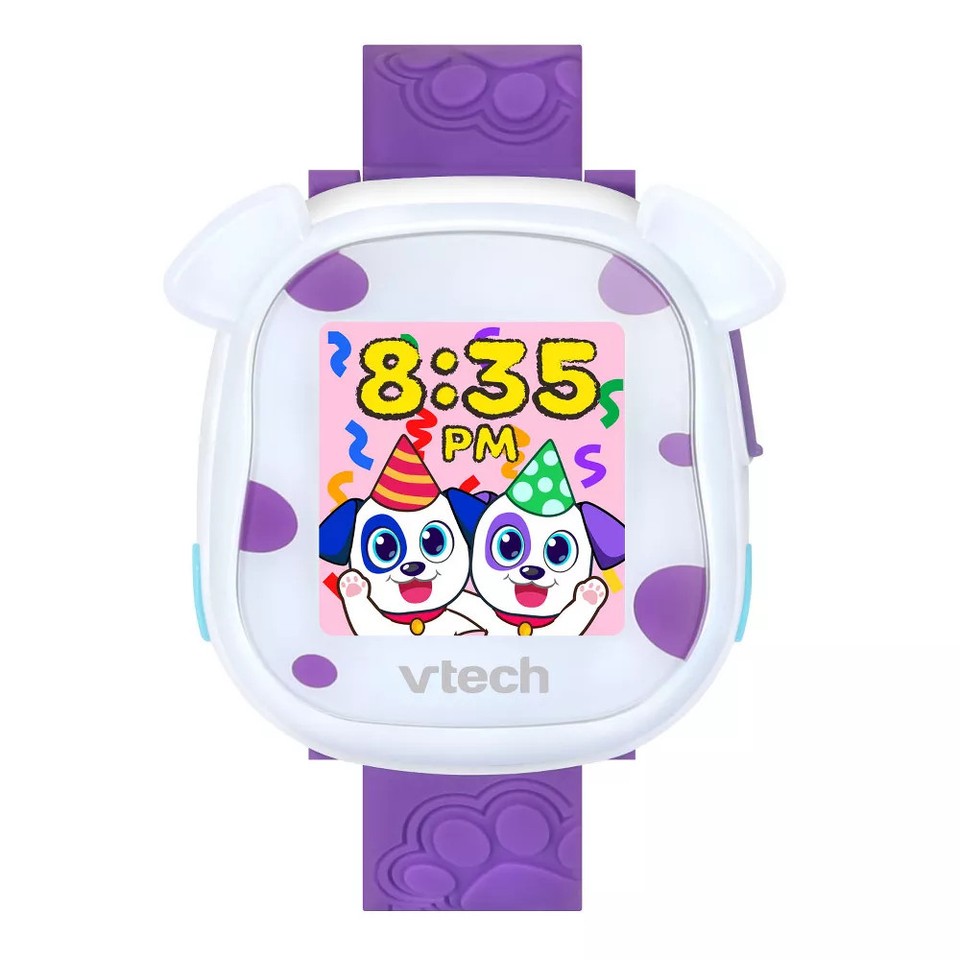 VTech Kids Smartwatch Touchscreen Virtual Pet Games Purple My First ...