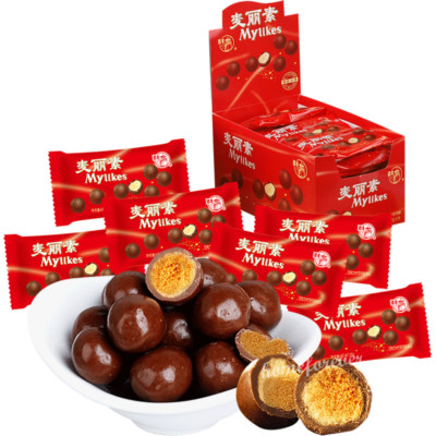 24 Bags x 25g Liangfeng Mylikes Chocolate Chinese Snack Food ...