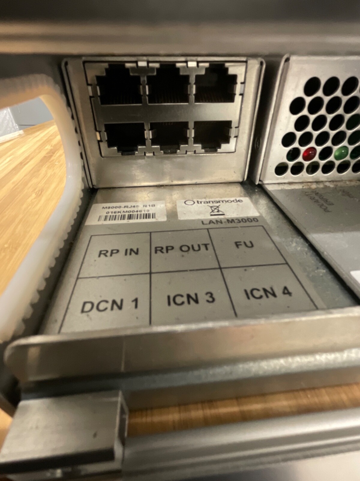 Transmode TM-3000 With X1 CU-SFP, X1 MDU8EE919-926 R1A, and X3 TPD10GBE ...