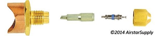 7/8" Braze-On Service Valves / Line Tap Valve C&D Valve CD5578 Pack of ...