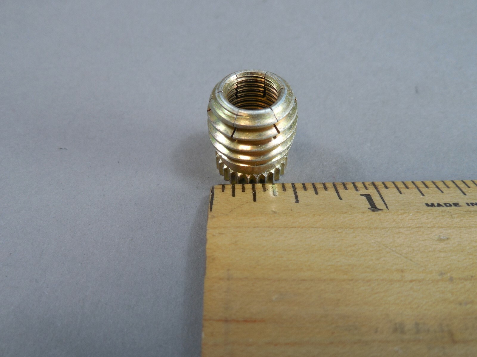 Lot of 120 Hardwood Screw Insert Steel Thread 3/8-24 UNC MS51991-208L ...