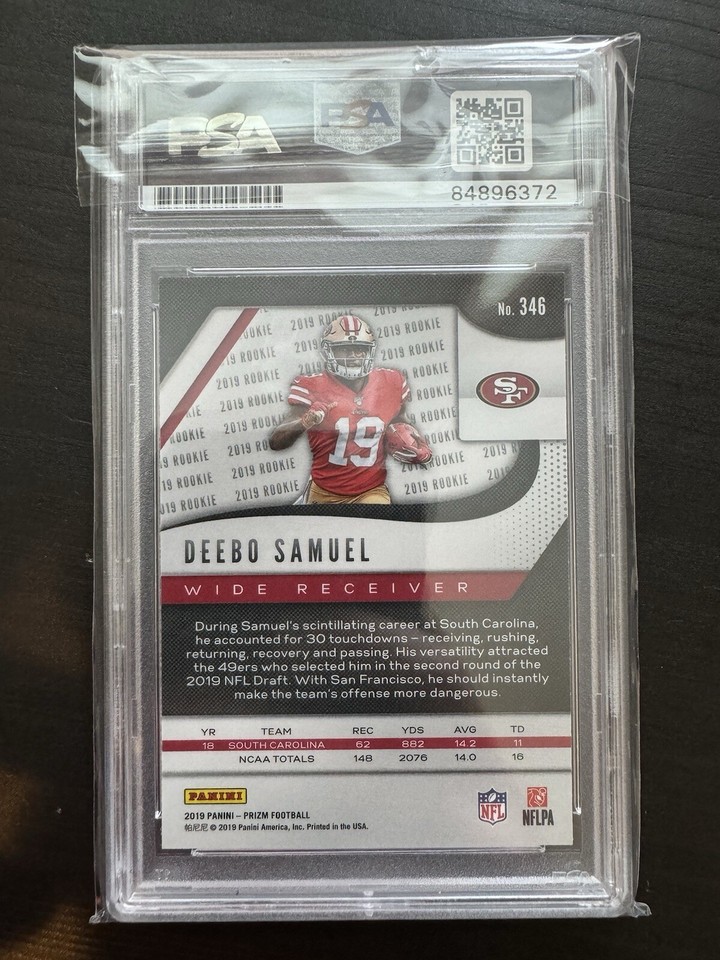 2019 Prizm Deebo Samuel Auto | eBay