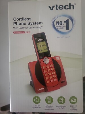 Vtech Cordless Phone System With Caller ID / Call Waiting Model CS6919 ...