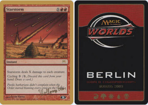 Moderatly Played, English - 4 x MTG Starstorm - Sideboard - Wolfgang ...