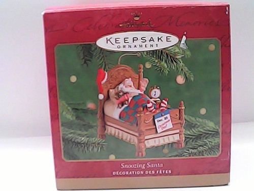 Hallmark Keepsake Ornament Snoozing Santa | eBay