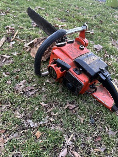 USED VINTAGE ECHO CS602VL CHAINSAW BAR & CHAIN Runs But Could Use A SERVICE | eBay