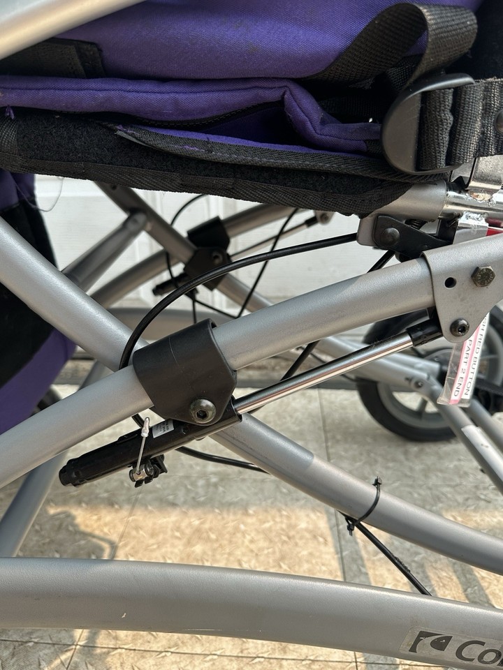 Convaid Rodeo 16" Folding Tilt Recline Wheelchair Stroller Special ...