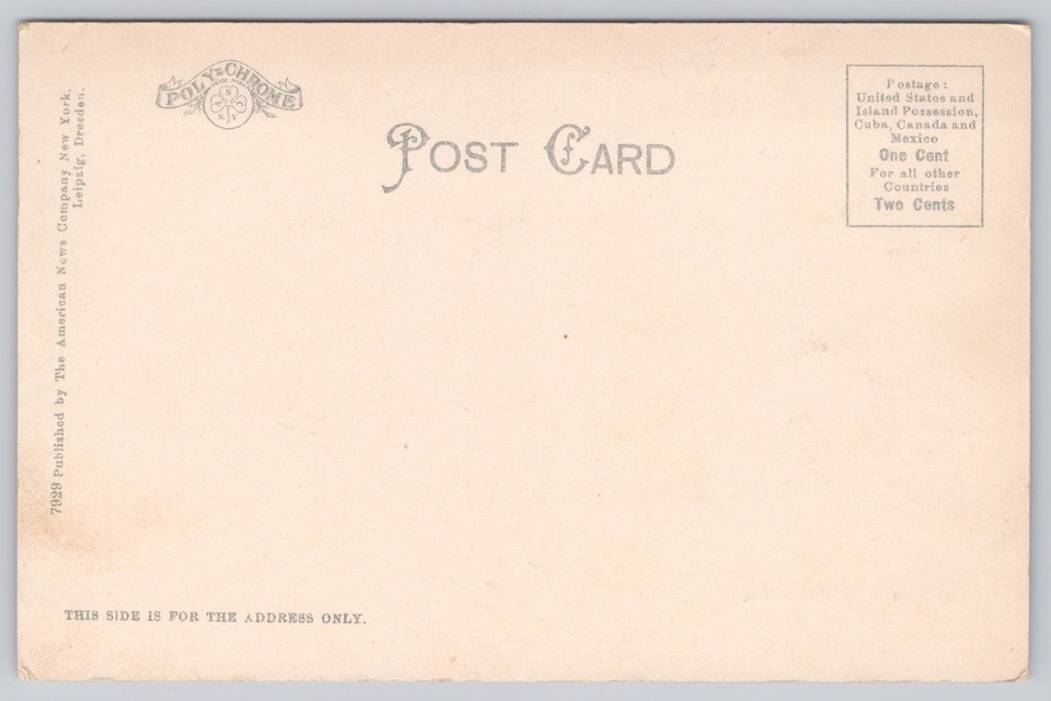 1898 U.S. Battleship Oregon Leaving Brooklyn Navy Yard Vintage Postcard ...