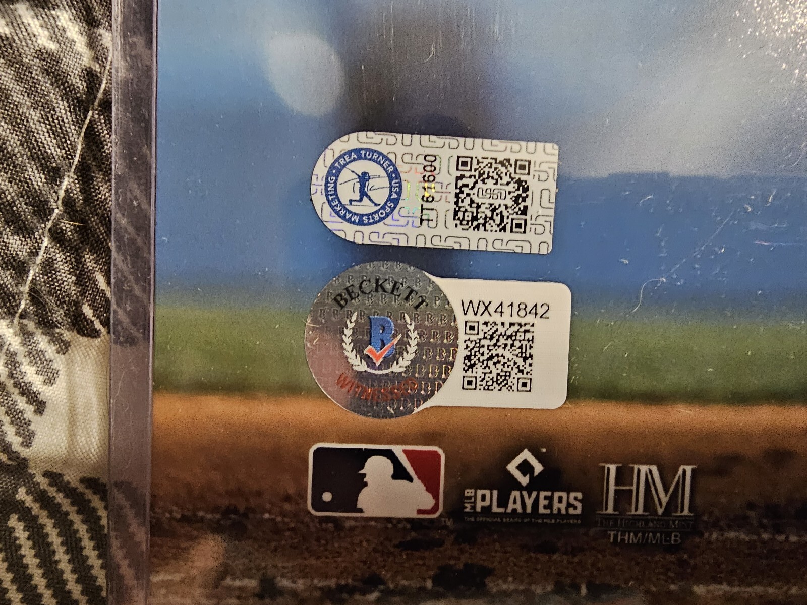 Trea Turner Dodgers Signed "I Bleed Dodger Blue" 16x20 Photograph Photo ...