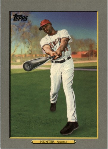 2009 Topps Turkey Red #TR43 Torii Hunter Los Angeles Angels Baseball ...