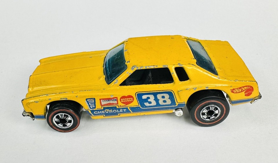 Hot Wheels Redline 1974 Monte Carlo Stocker Yellow Stock Car Nascar | eBay