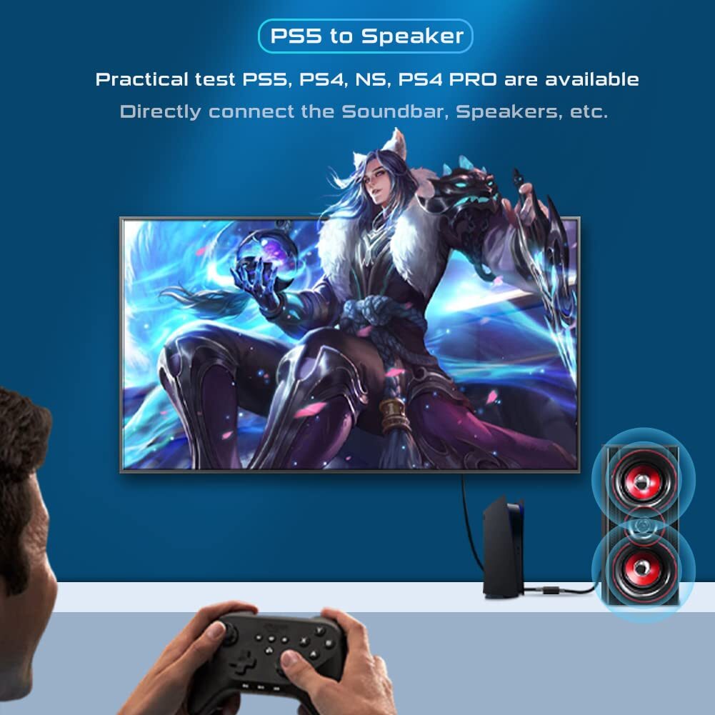 Usb To Optical Spdif Toslink & 3.5mm Audio Adapter Converter Support ...