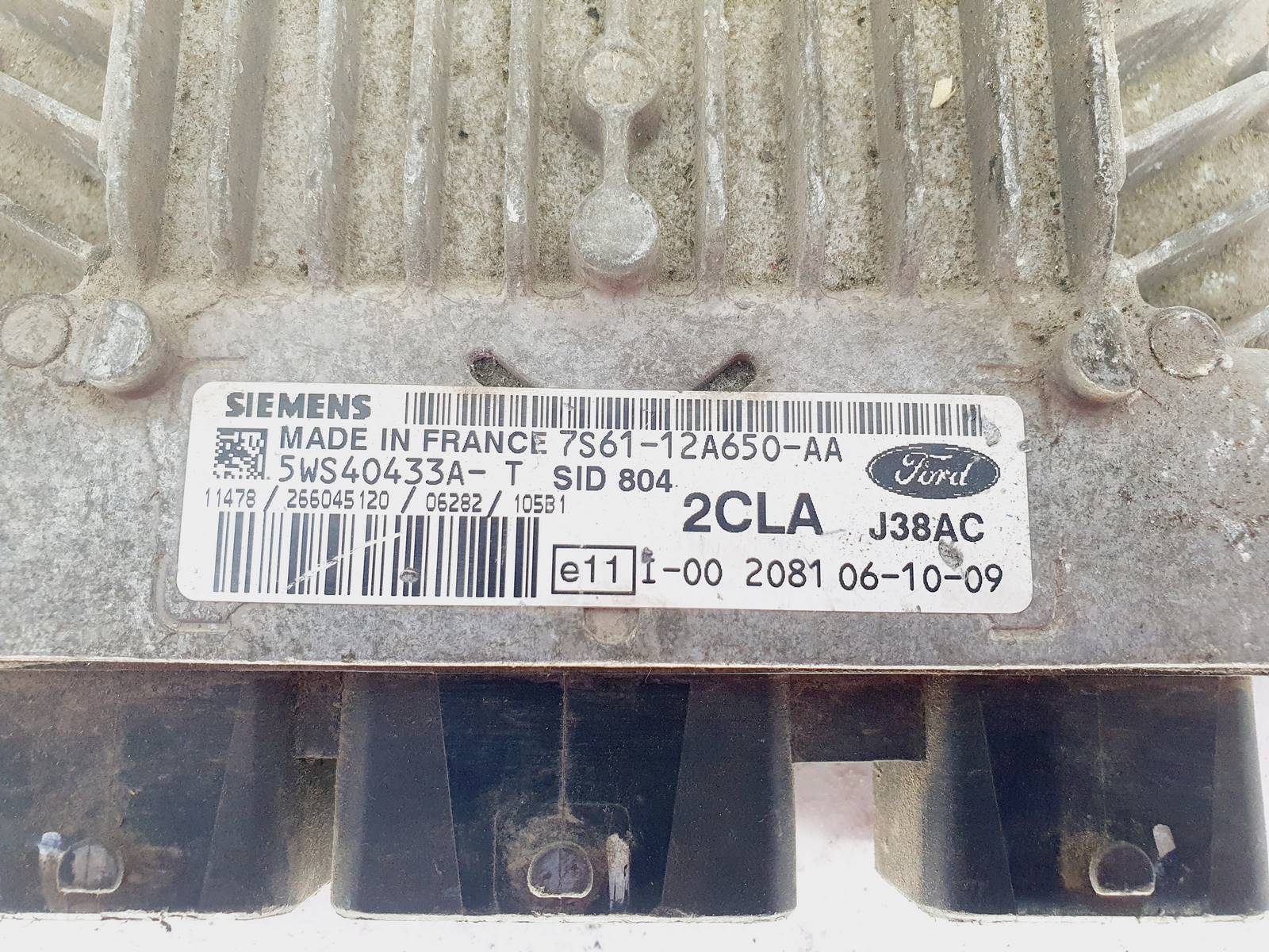 ECU Siemens 7S61-12A650-AA 5WS40433A-T 2CLA SID 804 J38AC | eBay