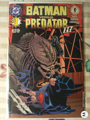 Batman vs. Predator III # 1 DC Comics '97 Newsstand Nov. Issue | eBay