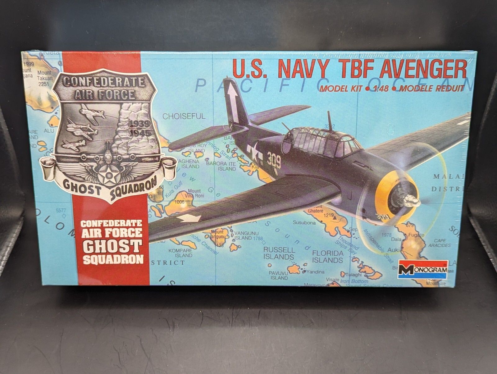Monogram 1:48 Confederate Air Force Ghost Squadron US Navy TBF Avenger ...