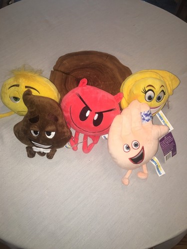 Authentic Emoji Movie Plush Lot Of 5 | eBay