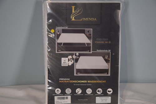 Limenda Matratzenschoner 200 x 200 (Rundum Gummizug Neu Inkl.Rechnung ...
