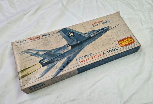 Strombecker - Super Saber F-100C - Flying Model Kit Ca 1960 | eBay