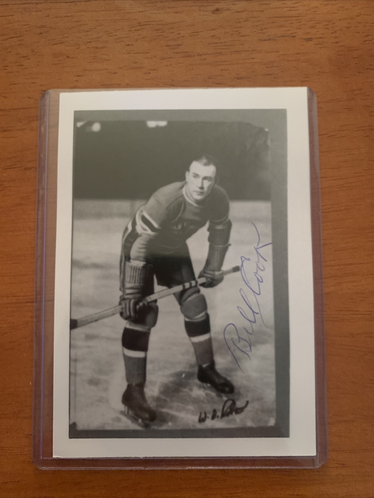 Bill Cook Autographed Signed 3 1/2x5 Black And White Photo | eBay