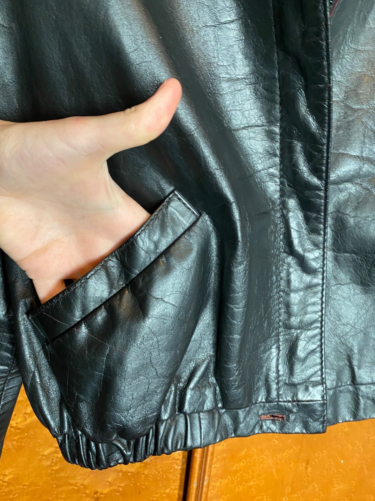 Vintage Avanti 80s Black Leather Jacket Size 8 - Gem