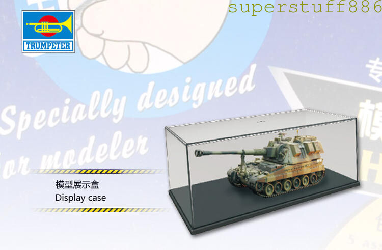 Trumpeter 09815 T-cae-364*186*121mm Display case 09815 not included ...