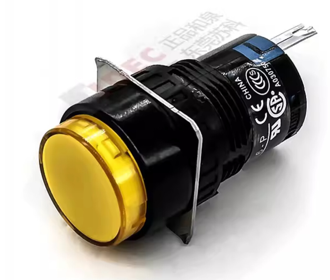 1pcs IDEC Panel Indicator lamp Signal lamp AL6M-P4YC | eBay