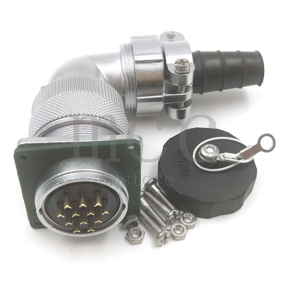 WEIPU IP67 WF28 12Pin Aviation Plug Socket,Waterproof Electrical Wire ...