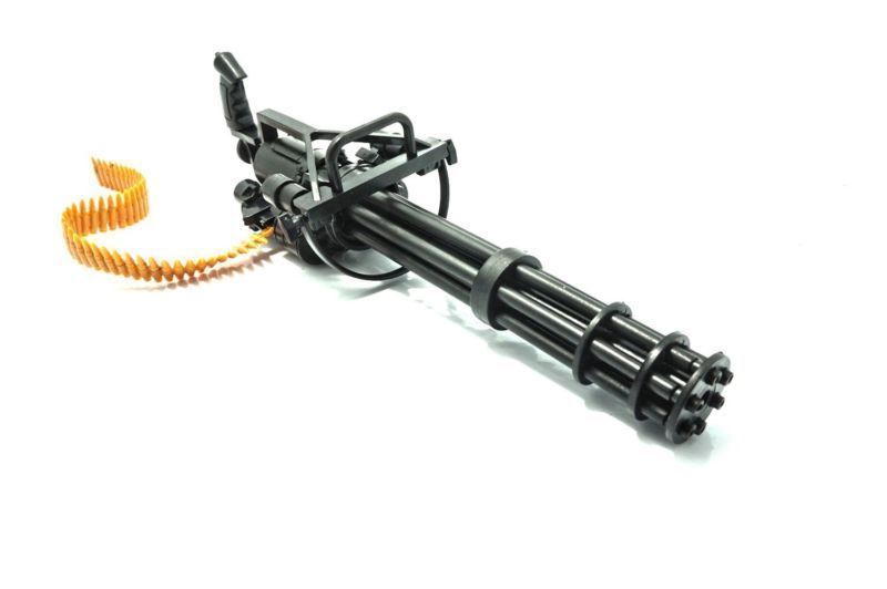 PUBG 1/6 Scale M134 Minigun Gatling Machine Gun US Army TERMINATOR Fit ...