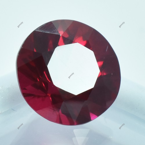 5.65 Ct Natural Round Cut Red Ruby CERTIFIED Loose Gemstone | eBay