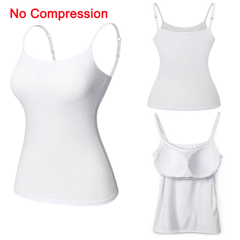Women Compression Cami Vest Shaper Firm Tummy Control Camisole Tank Top ...