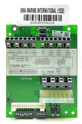 Tyco EPG Termial PCB Card Side 1 ISS.1 125-165-353 THORN S271 | eBay